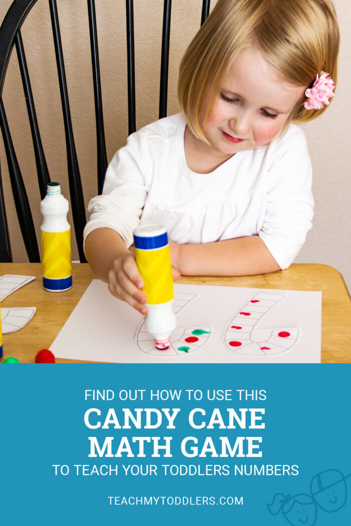 Candy Cane Math: Counting for Toddlers