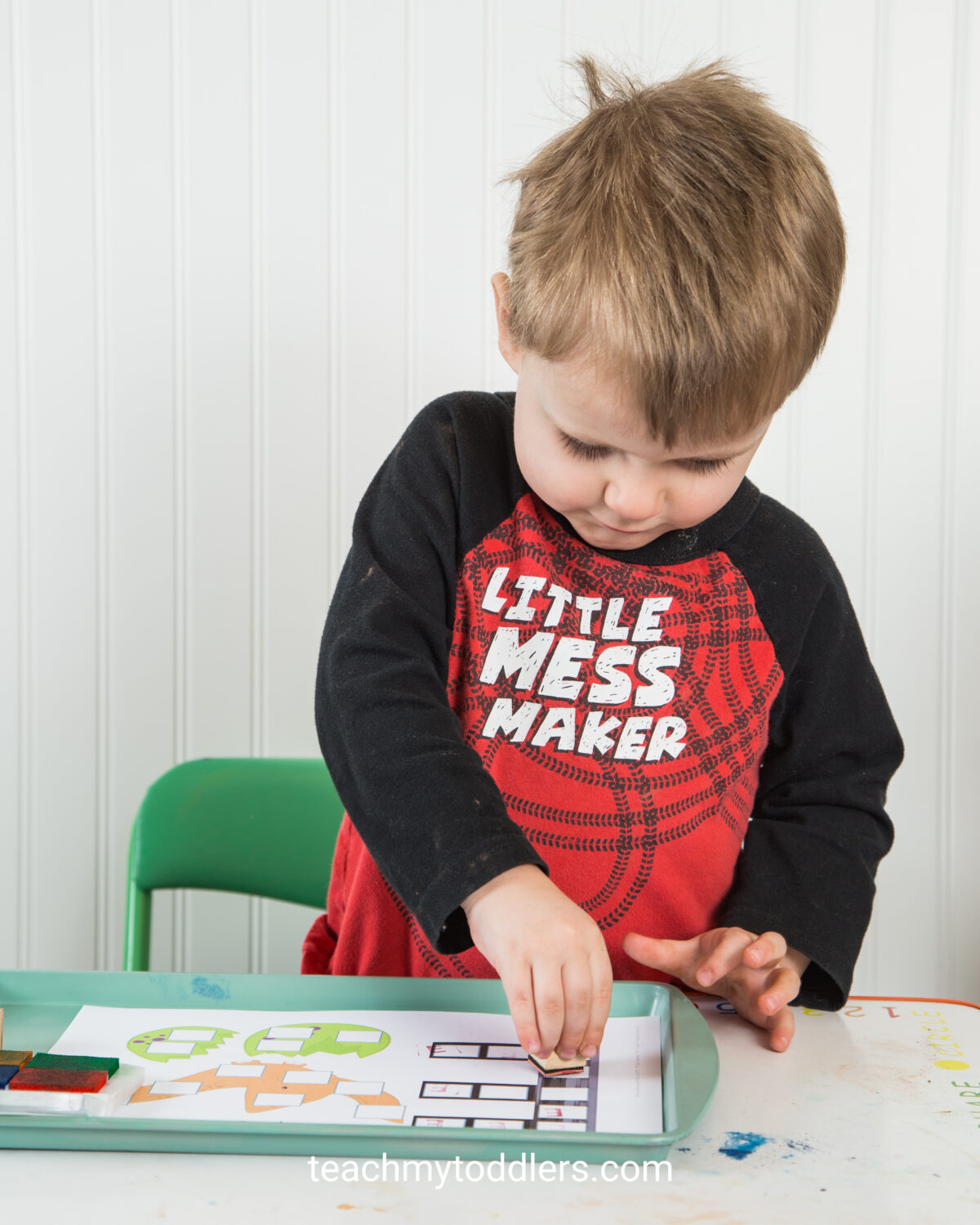 Toddler Curriculum Letter Activity — E is for Extinct – Teach My Toddlers