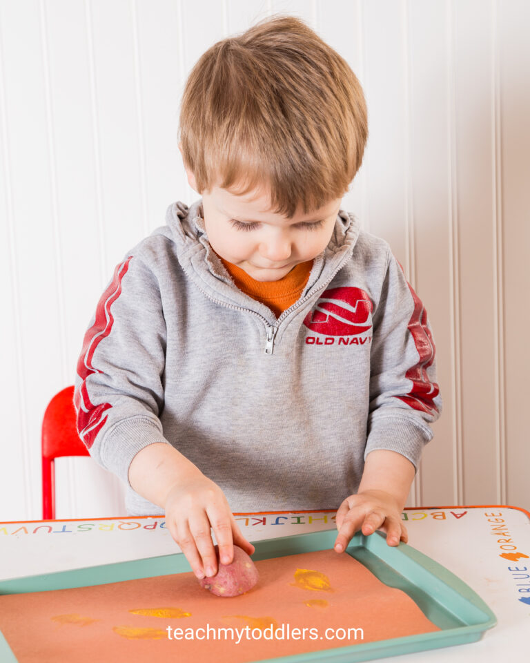 Toddler Montessori Ideas: G is for Garden